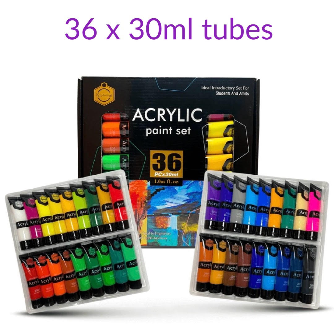 Keep Smiling Acrylic Paint – available in different set of acrylic ...