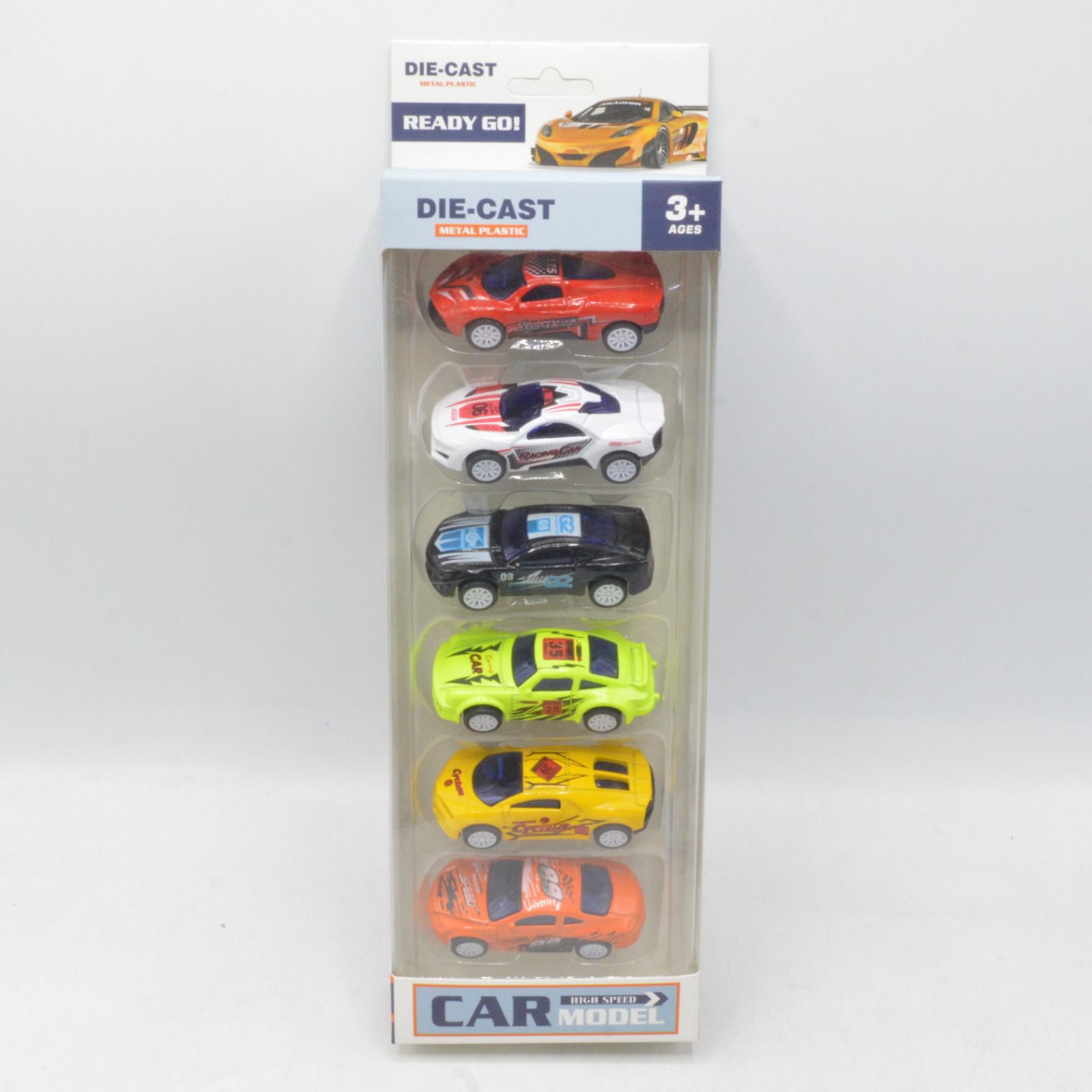 1:64 Scale Diecast Metal Toy Cars – Pack of 5 Mini Vehicle Models for ...
