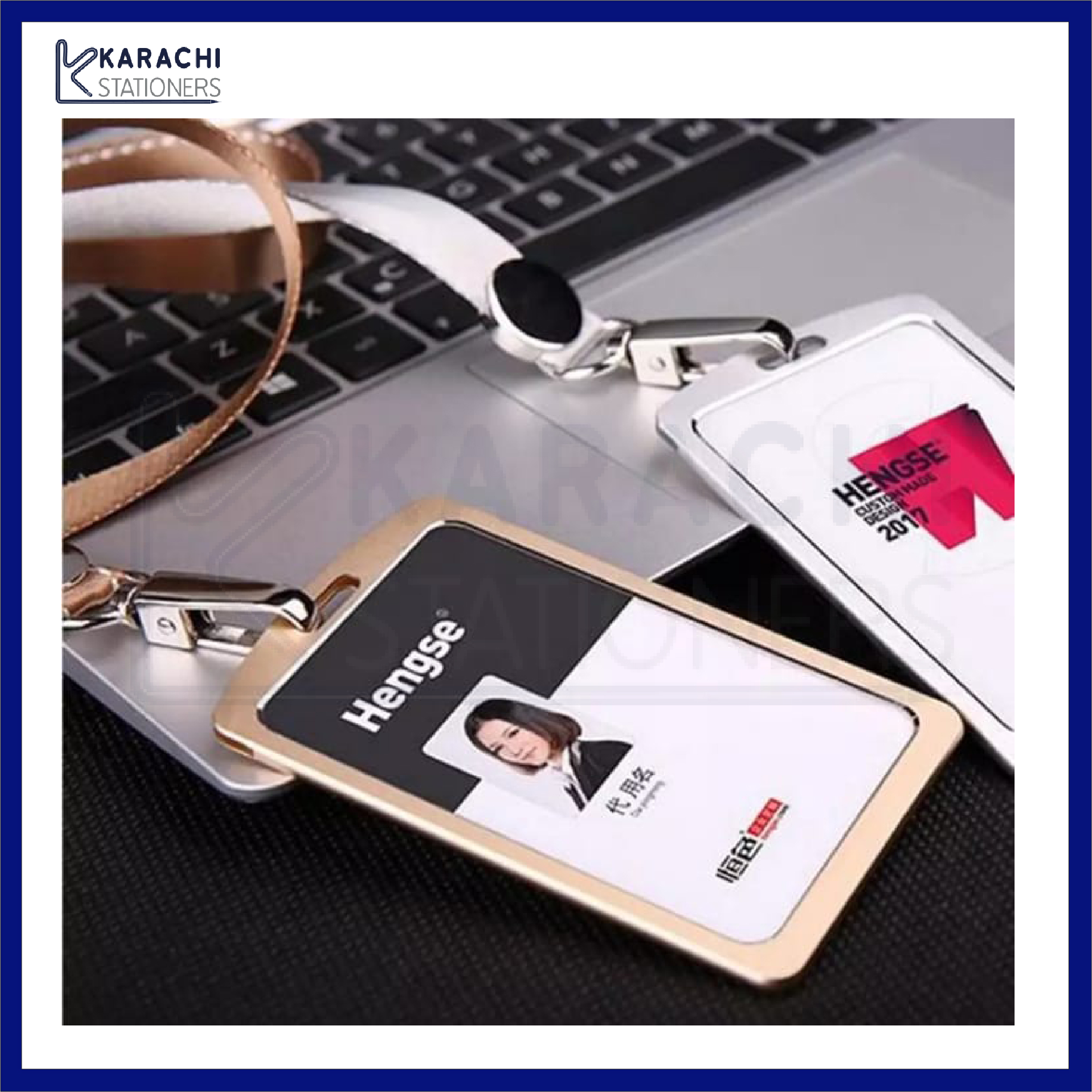 Vertical Aluminum Material Card Badge Holders,Bus Card ID Card-1pcs ...