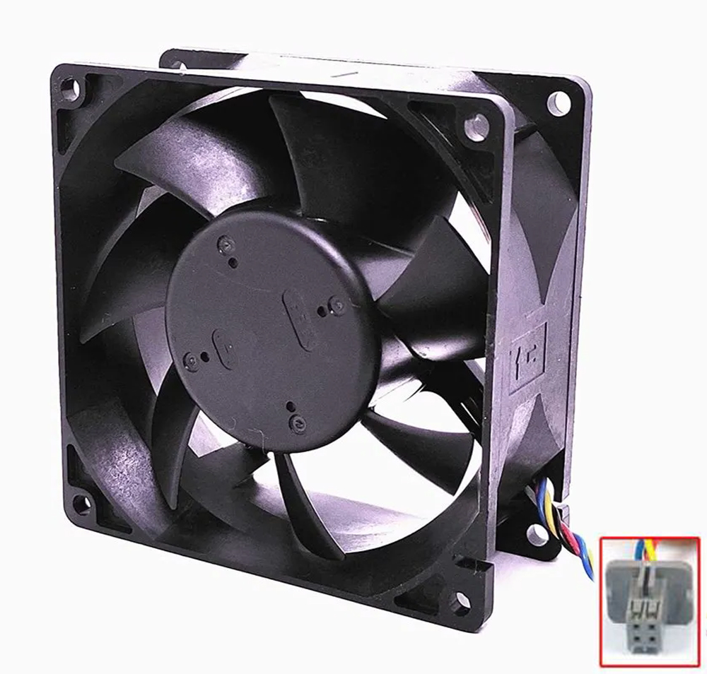 NMB-MAT Minebea 3615ML-04W-B76 Server - Square Fan V02, sq92x92x38, 12V ...