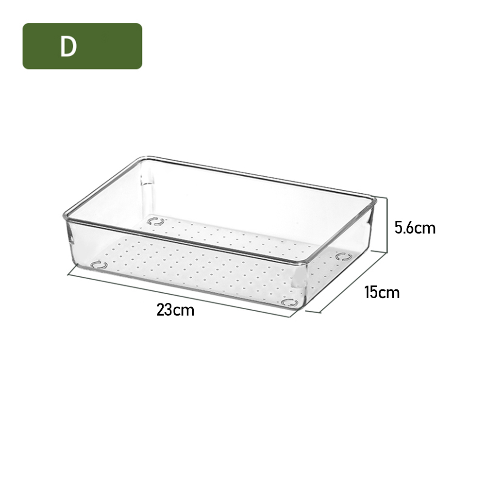 Transparent Drawer Box Cosmetic Cabinet Anti-Scratch Drawer Organizer ...