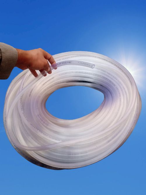 Gas Pipe Pressure Air Gas Pipe 30 Feet Pure White & Soft With 2 Pcs Gas ...