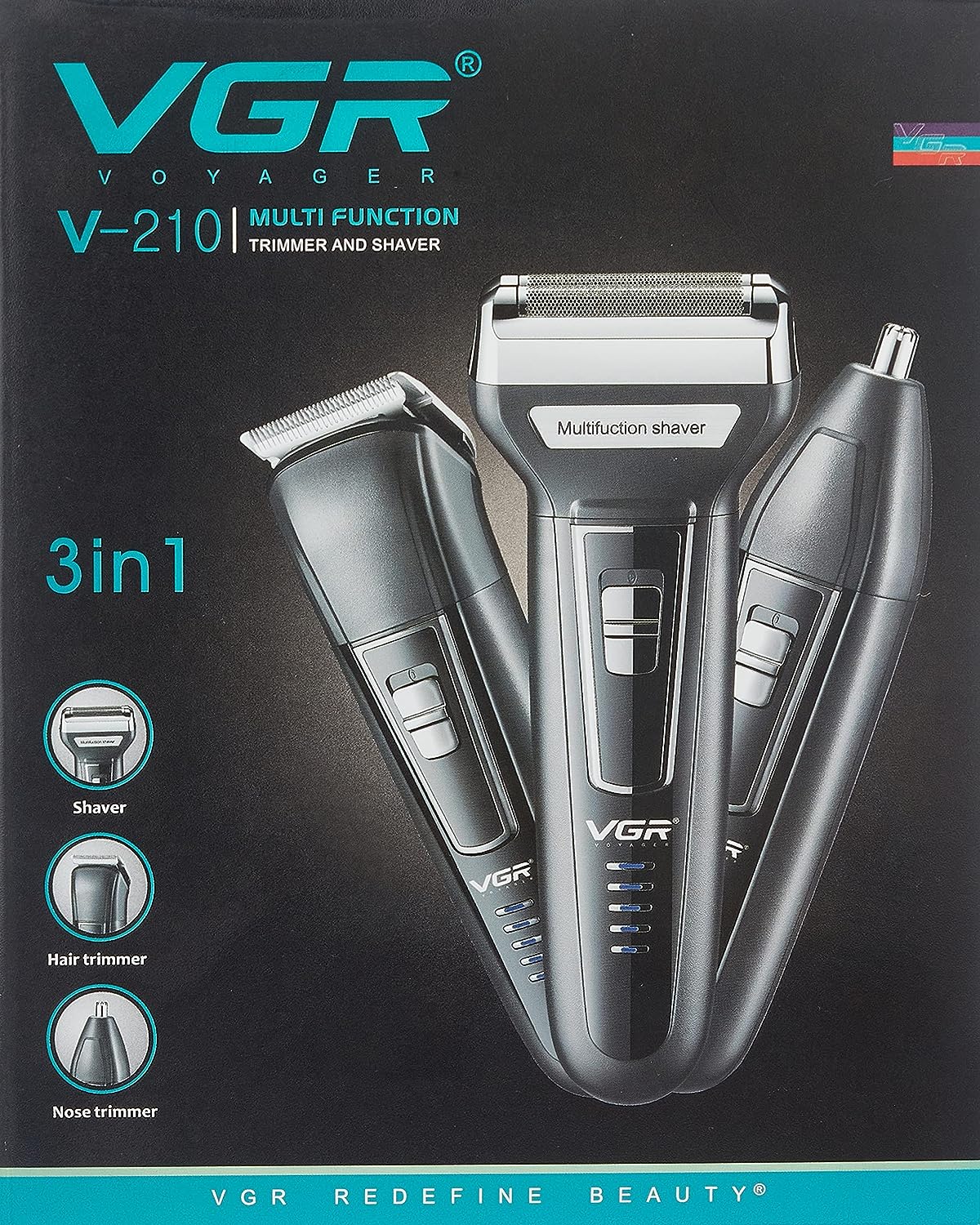 VGR V -210 Multi Function Trimmer And Shaver | Daraz.pk