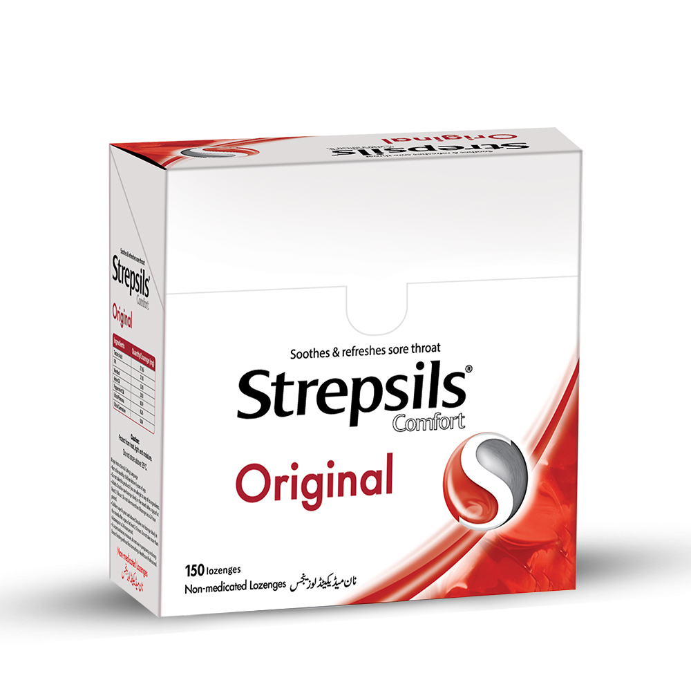 Strepsils Original 150 Lozenges | Daraz.pk