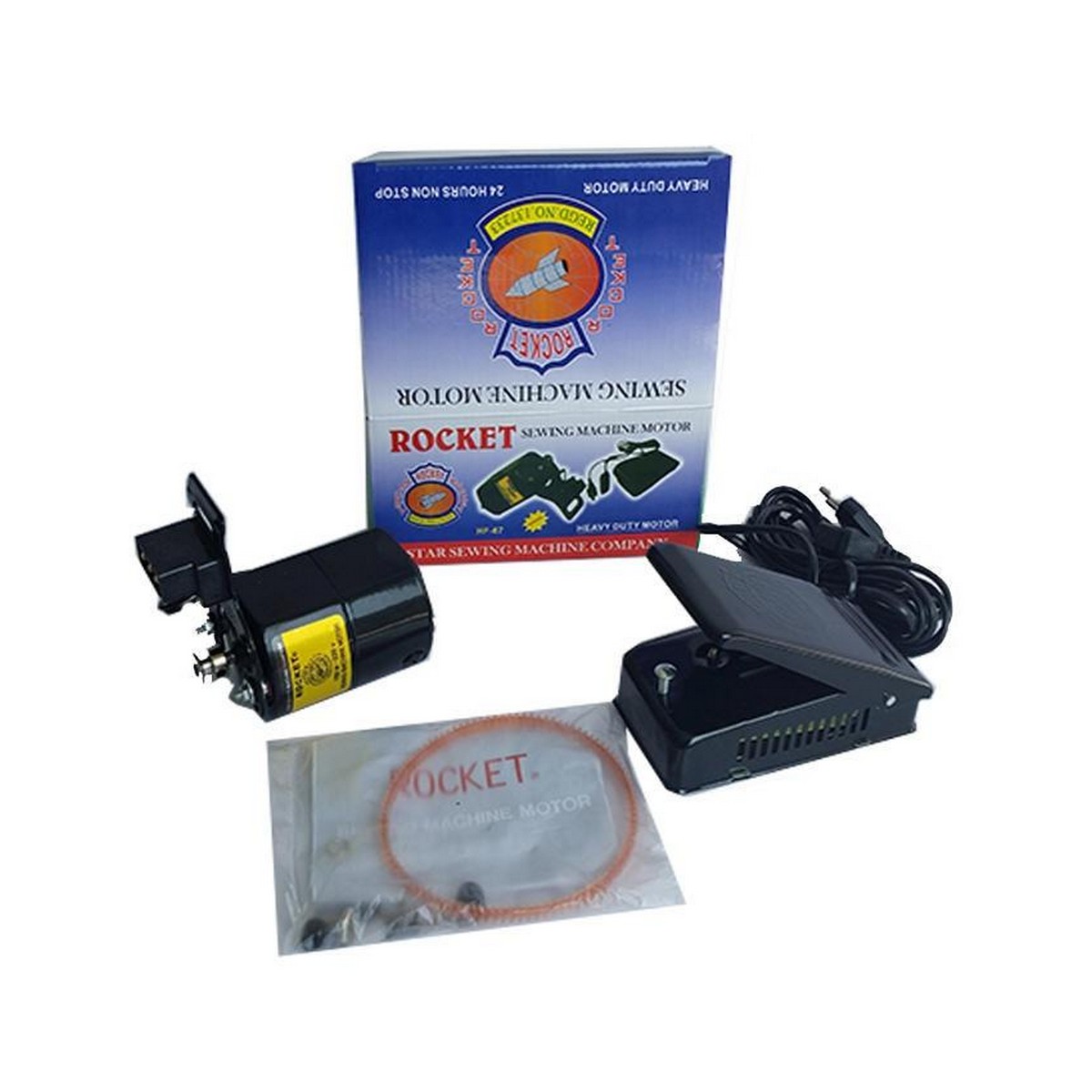 Rocket Sewing Machine Motor-Black | Daraz.pk