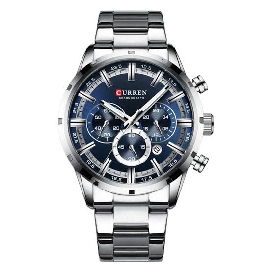 curen Watch for Men | Luxury Design | Analog/Chronograph | Stainless ...