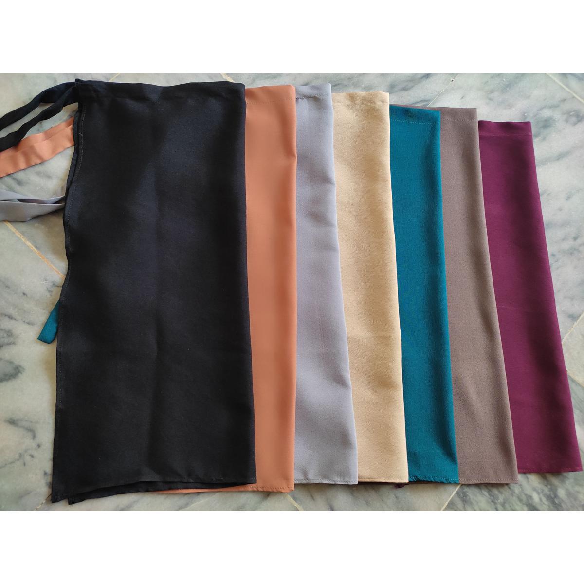 single layer rectangular Grip Niqab piece | Daraz.pk