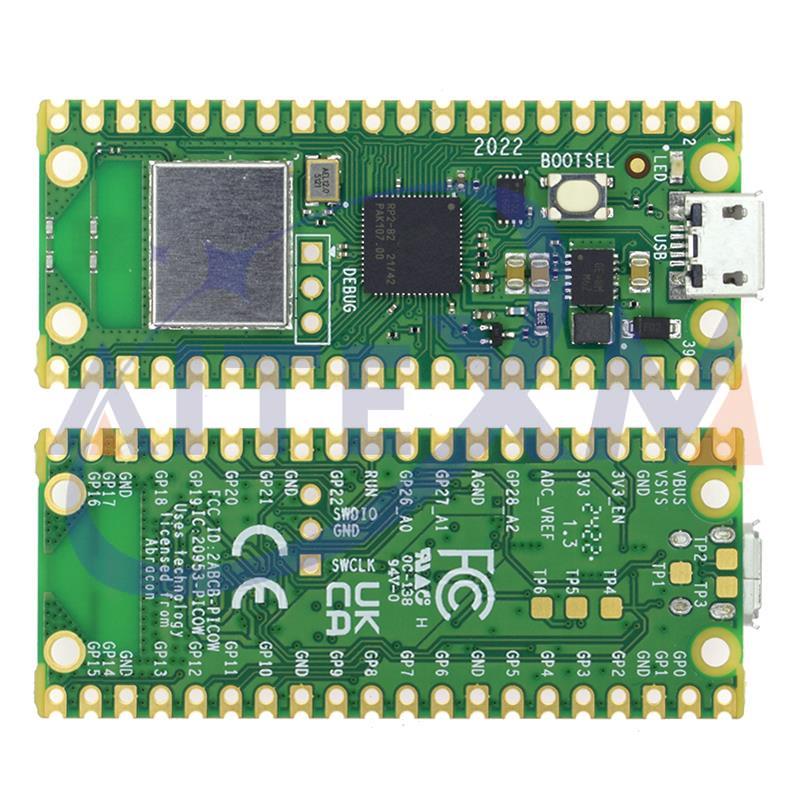 Rp2040 Raspberry Pi Pico W Board With 2.4g Wifi Dual-Core 264kb Arm ...