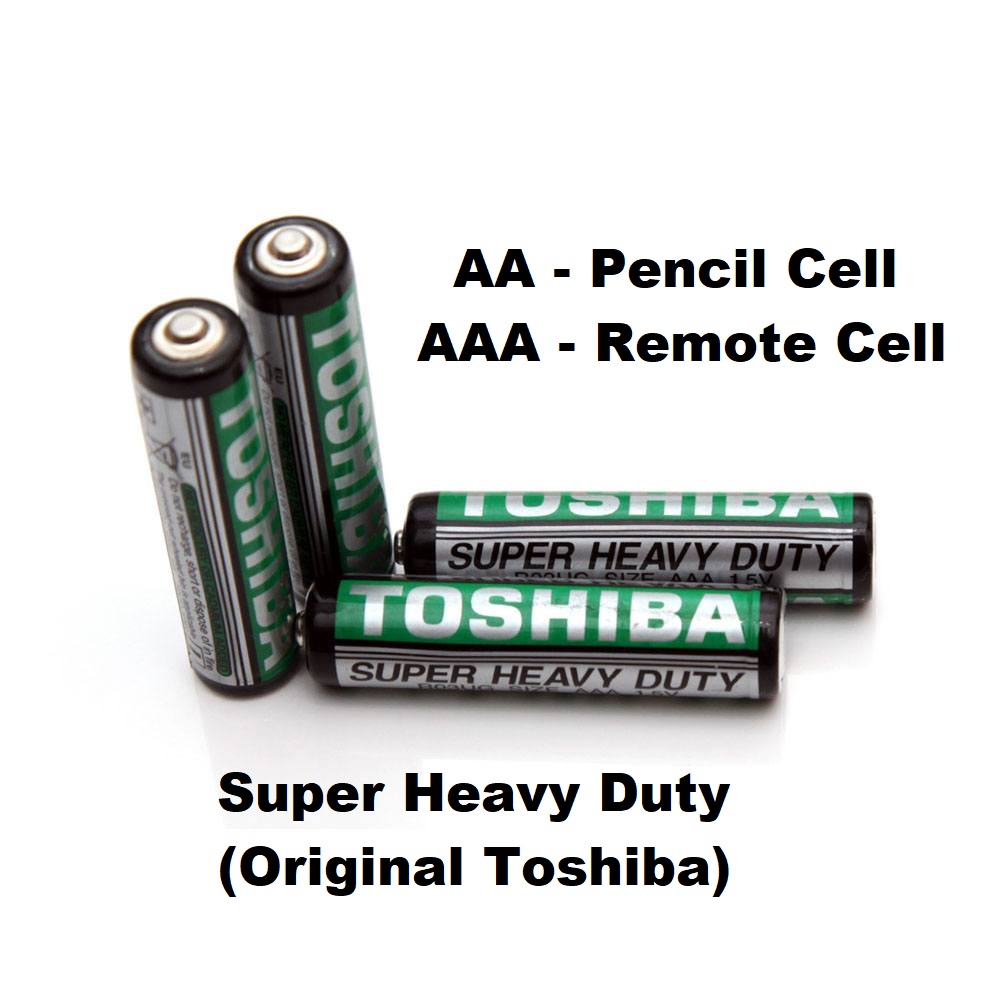 Original Toshiba cell battery for Toys & Games Aa Pencil cell - Remote cell Aaa battery for ...