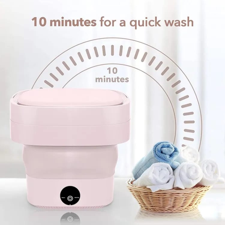Foldable Mini Washing Machine - Portable Folding Washing Machine | Daraz.pk
