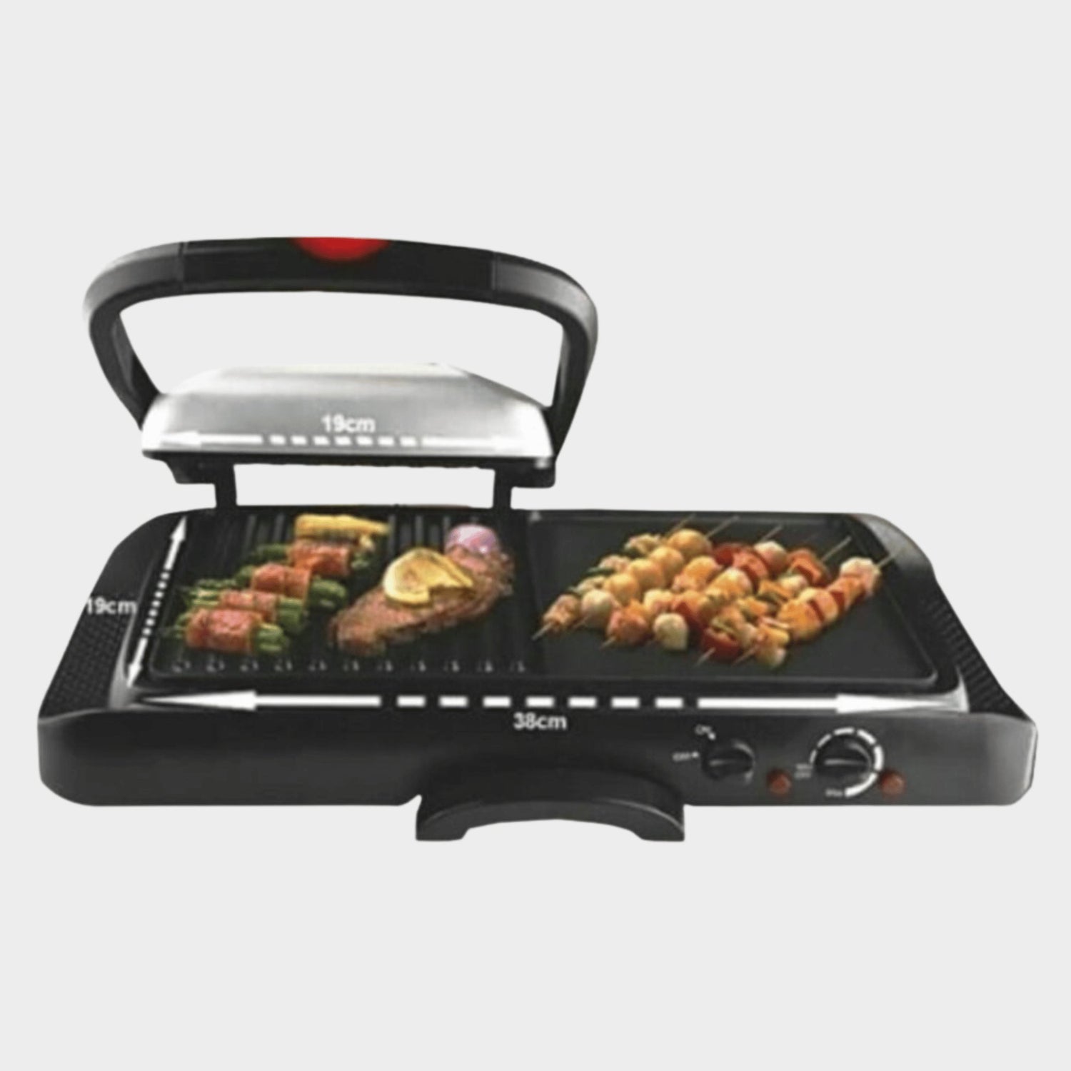 Imported DSP KB1050 Contact Grill 2 in 1 Electric Barbecue Grill Press ...