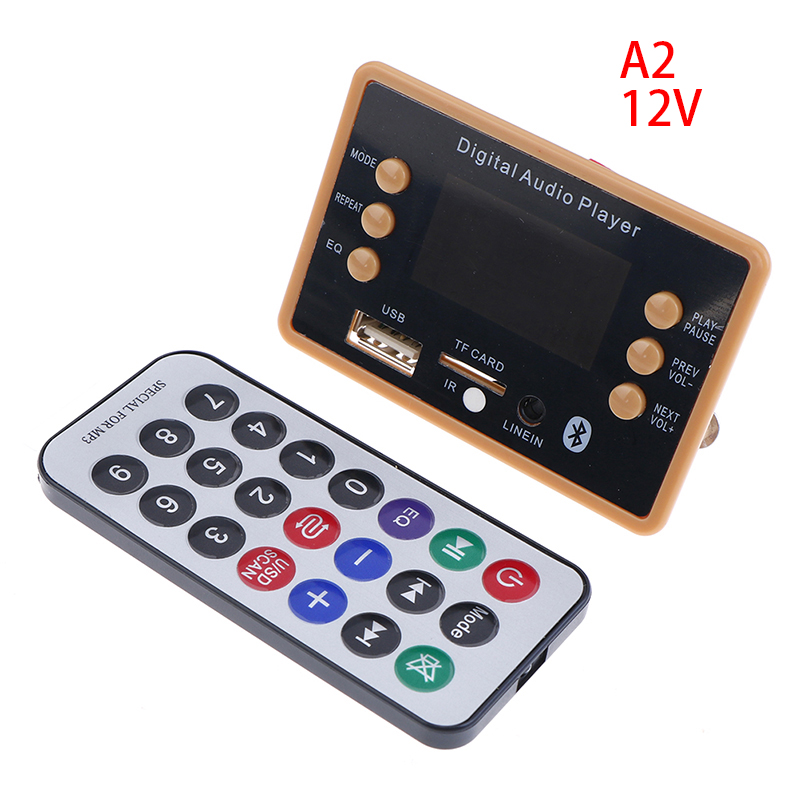 Bluetooth 5.0 MP3 Decoder Decoding Board Module 5 v 12v Car USB MP3 ...