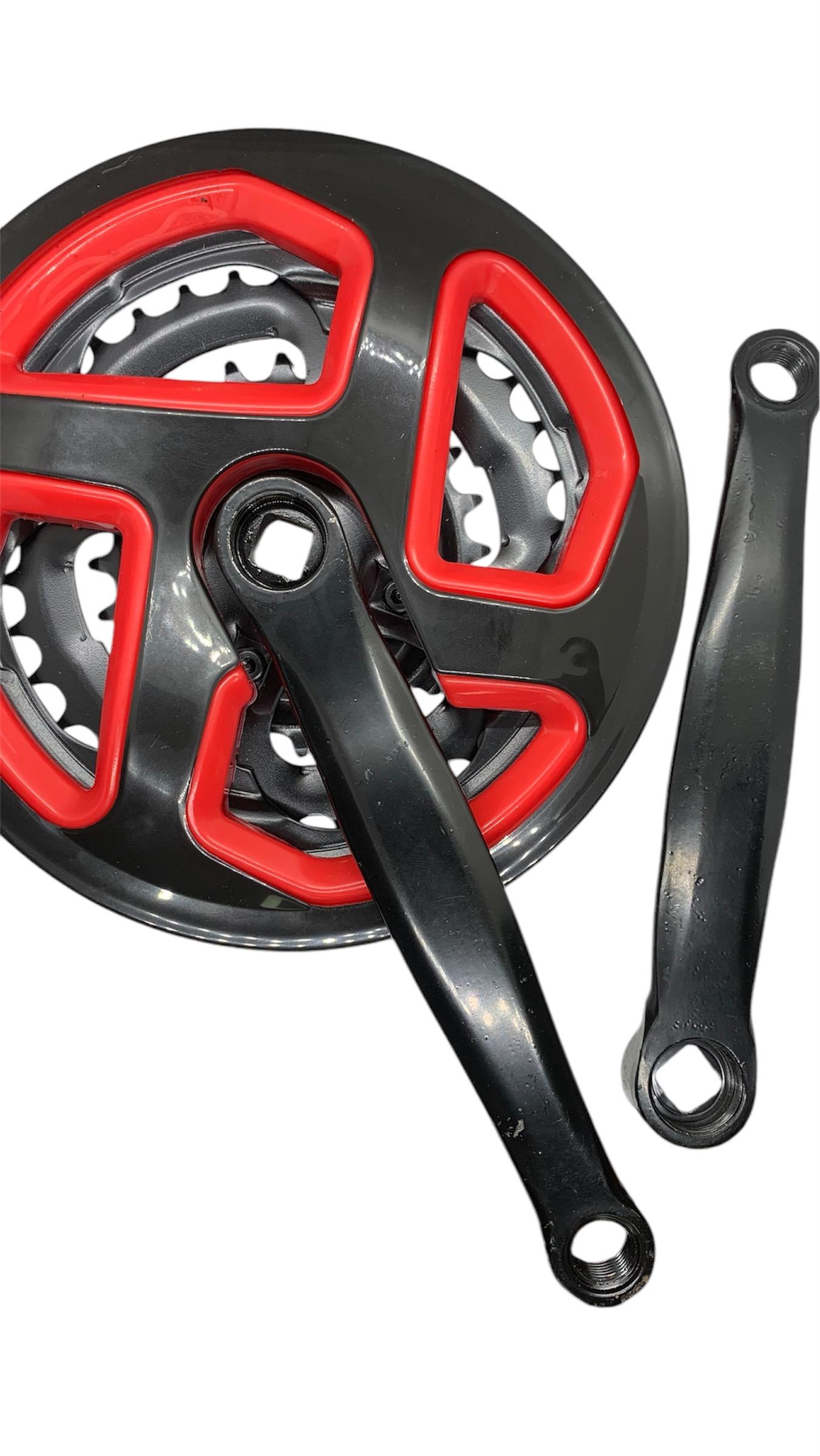 Bicycle Crank Set bicycle Gear Set Crank Set With Front Chain Cover For ...