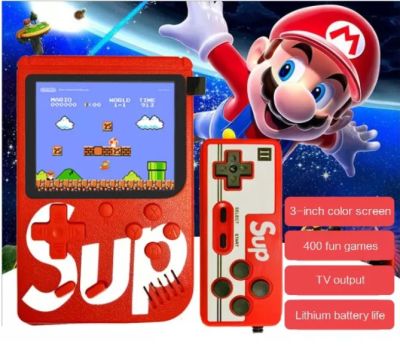 Double Game Box SUP 400 In 1 Retro Gaming Console Classic USB Charging Birthday Gift For Kids ...