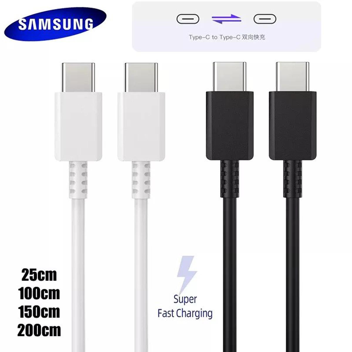 SAMSUNG Original Type-C to Type-C Cable for Super Fast Charging 25W/45W ...
