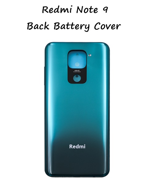 Redmi Note 9 Back Battery Cover Rear Door Housing Case Back Panel for ...
