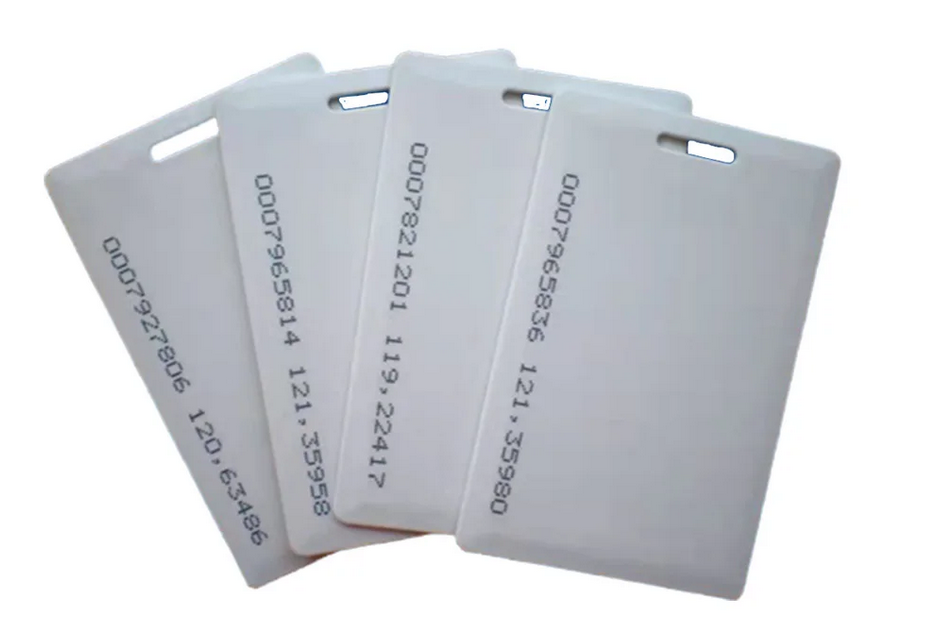 50/100pcs Tk4100 Thick Card Read-only Smart Chip RFID 125khz Authorized ...