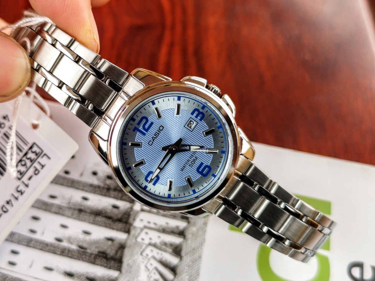 Original Casio - LTP-1314D-2AVDF - Stainless Steel Wrist Watch for ...