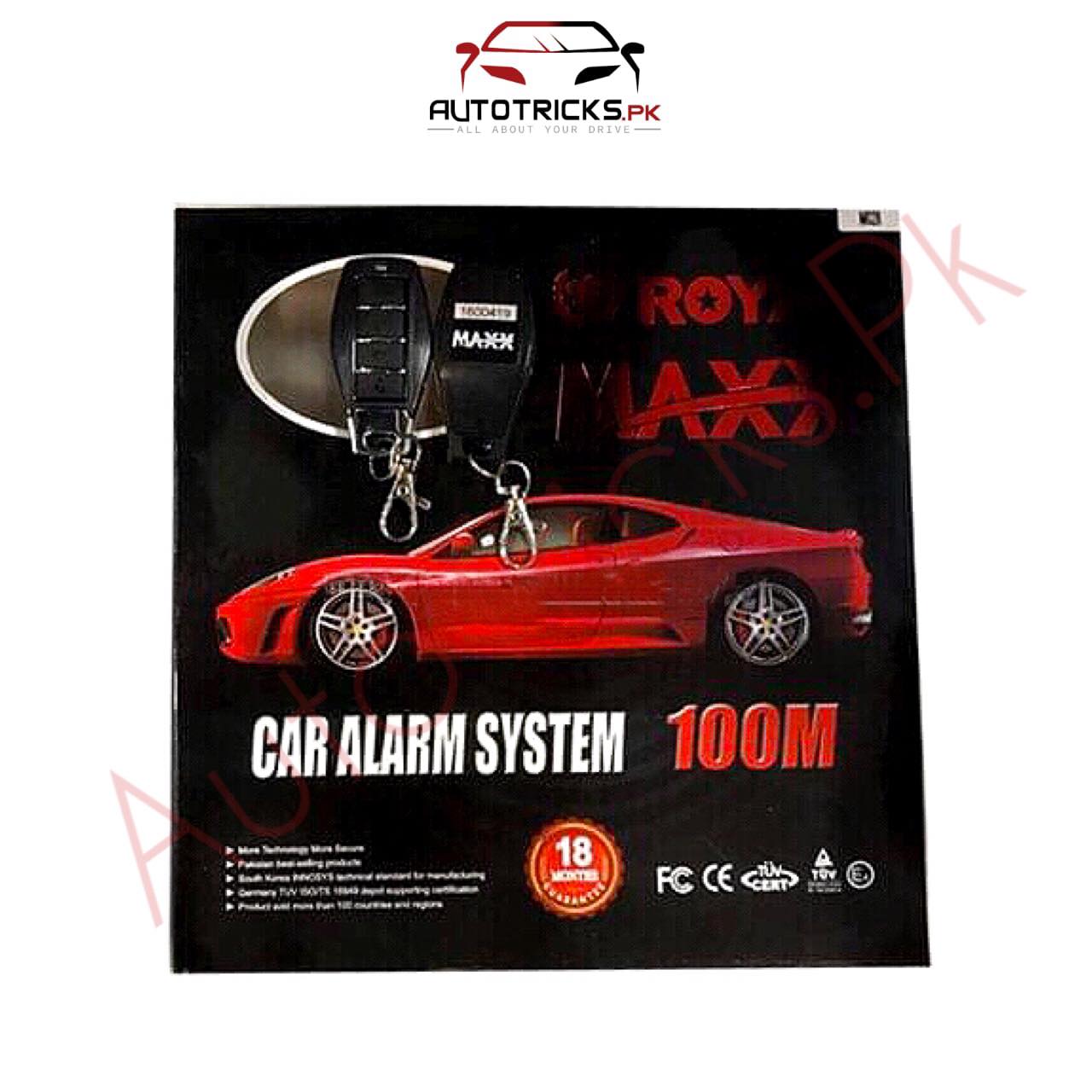 Royal Maxx Car Alarm System RM 800 | Daraz.pk