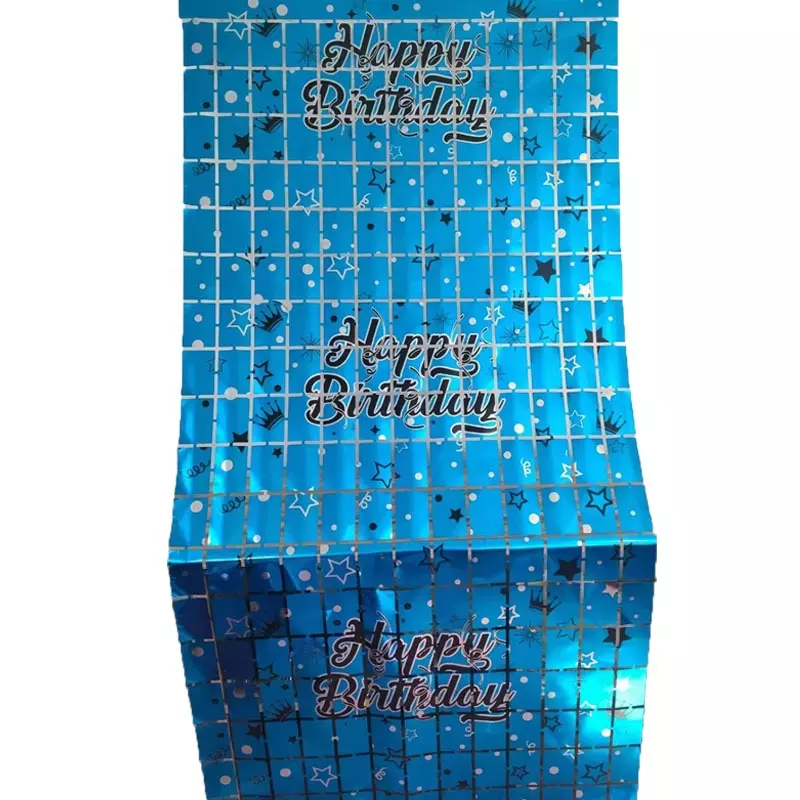 Unik Printed Happy Birthday Backdrop curtain for birthday backdrop ...