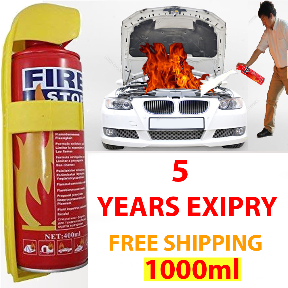 Car Fire Kill Stop Extinguisher Foam Spray 5 years long Expiry with ...