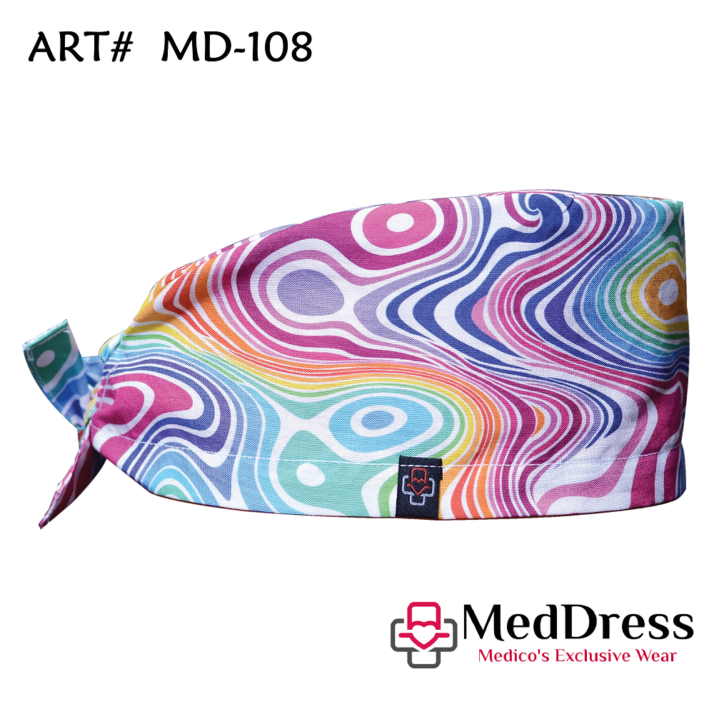 MedDress Designed Surgical Caps | ART# MD-108 | Surgical Caps for ...