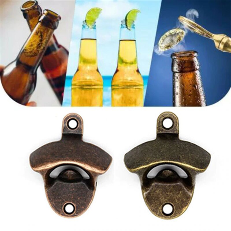 Breweriana & Beer Collectibles Kitchen Beer Bottle Opener Rustic Cast ...