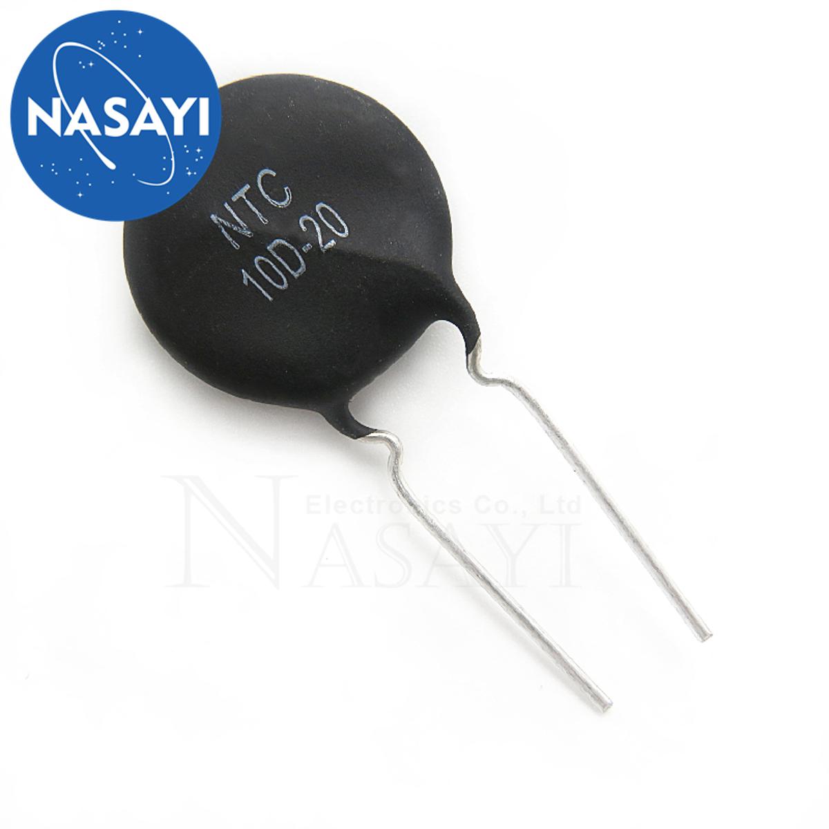 5PCS NTC thermistor NTC10D-20 10D-20 negative temperature coefficient resistor | Daraz.pk