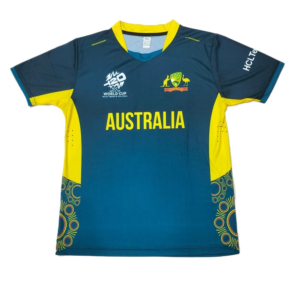 New premium quality Australia cricket jersey WC 2024 | Daraz.pk