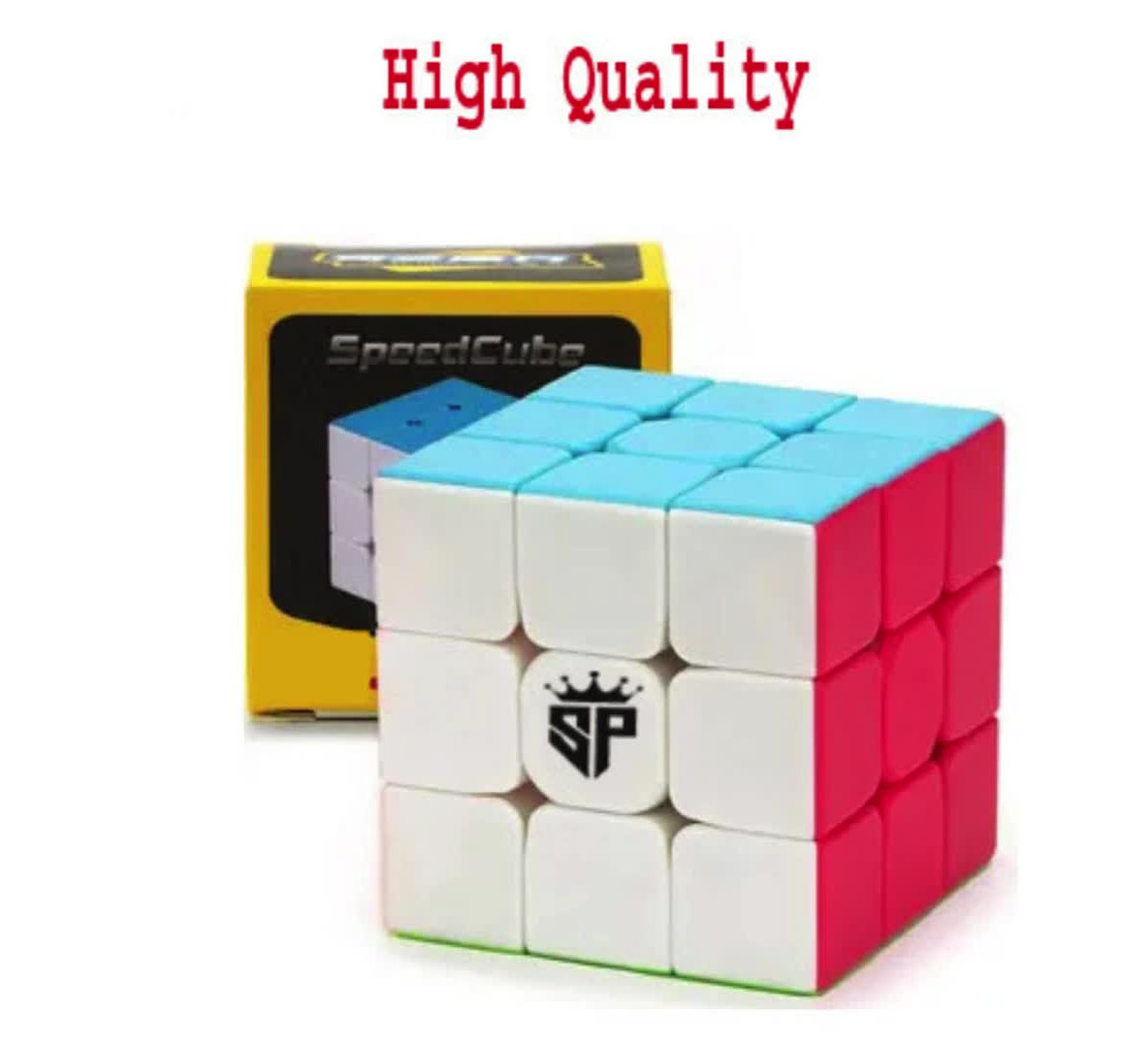 Top Collection Rubik's Cube, 3x3 Magnetic Speed Cube, Super Fast Problem-Solving Challenging ...