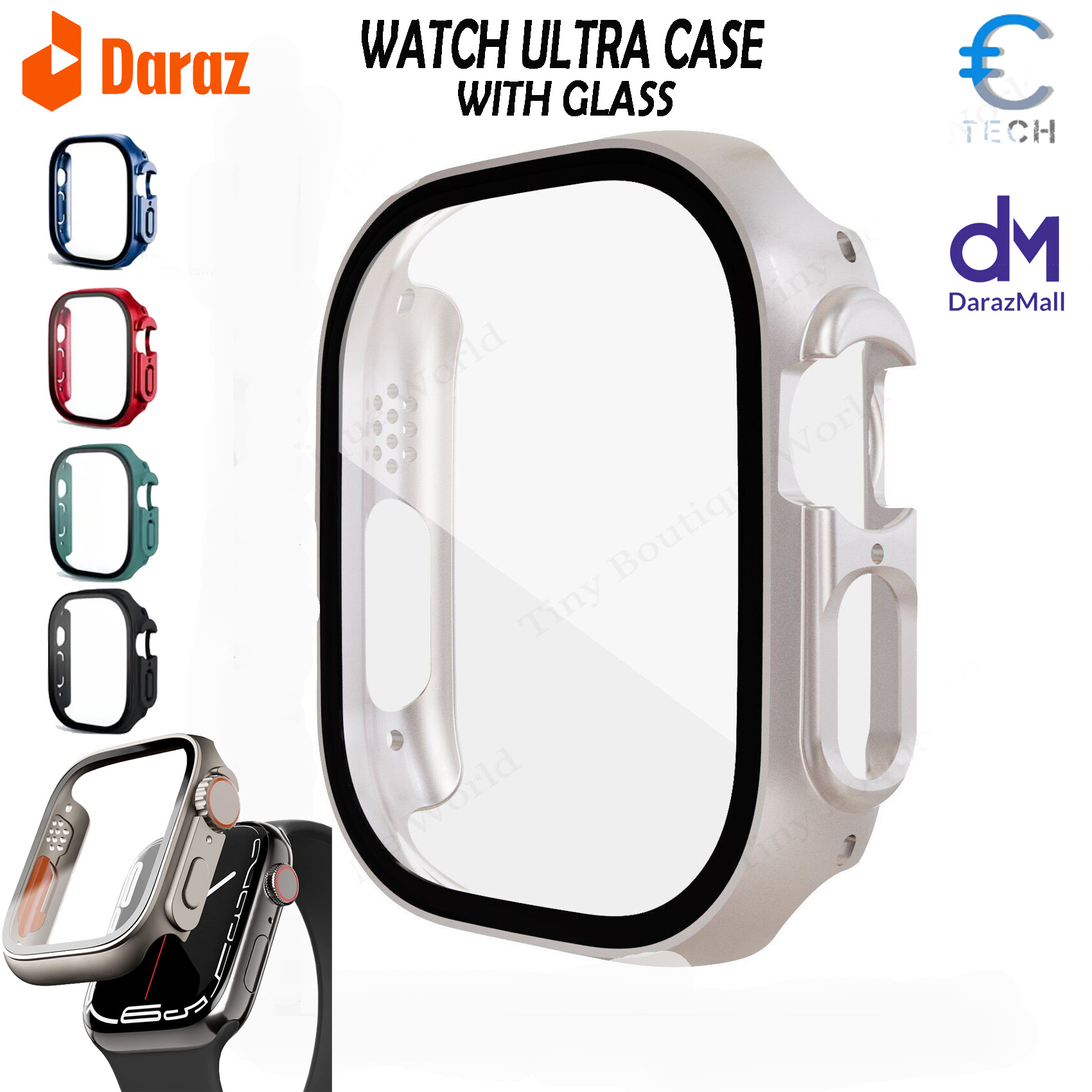 49MM Watch Ultra CASE Cover And Protector for Ultra Watch Ultra 9 Watch ...