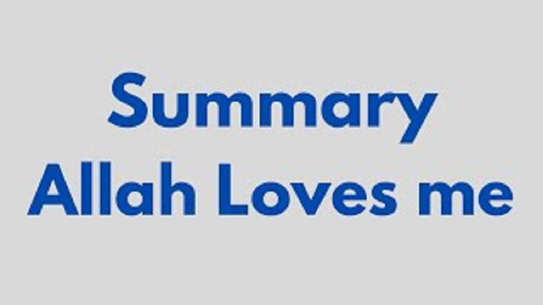 Summary Allah Loves me| Poem Allah Loves me | Hand Written | Daraz.pk