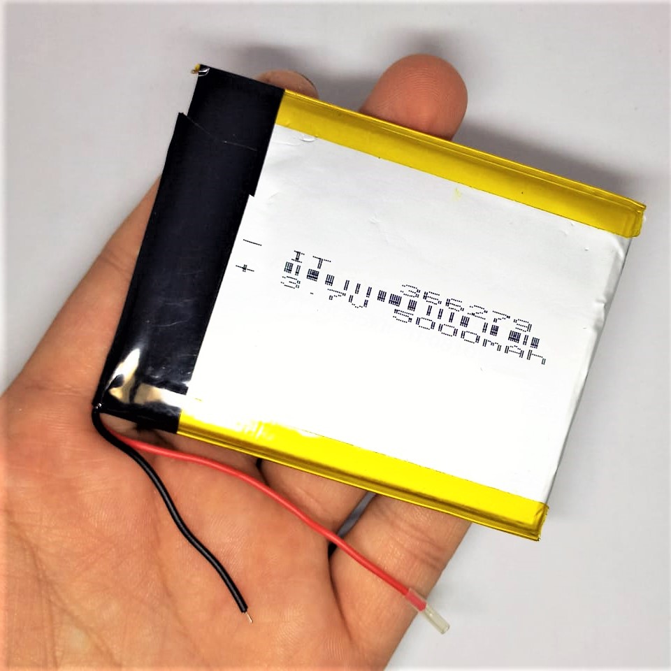 5000 MAH 3.7V Lithium Polymer Battery - Power Bank, Drone, Cameras ...