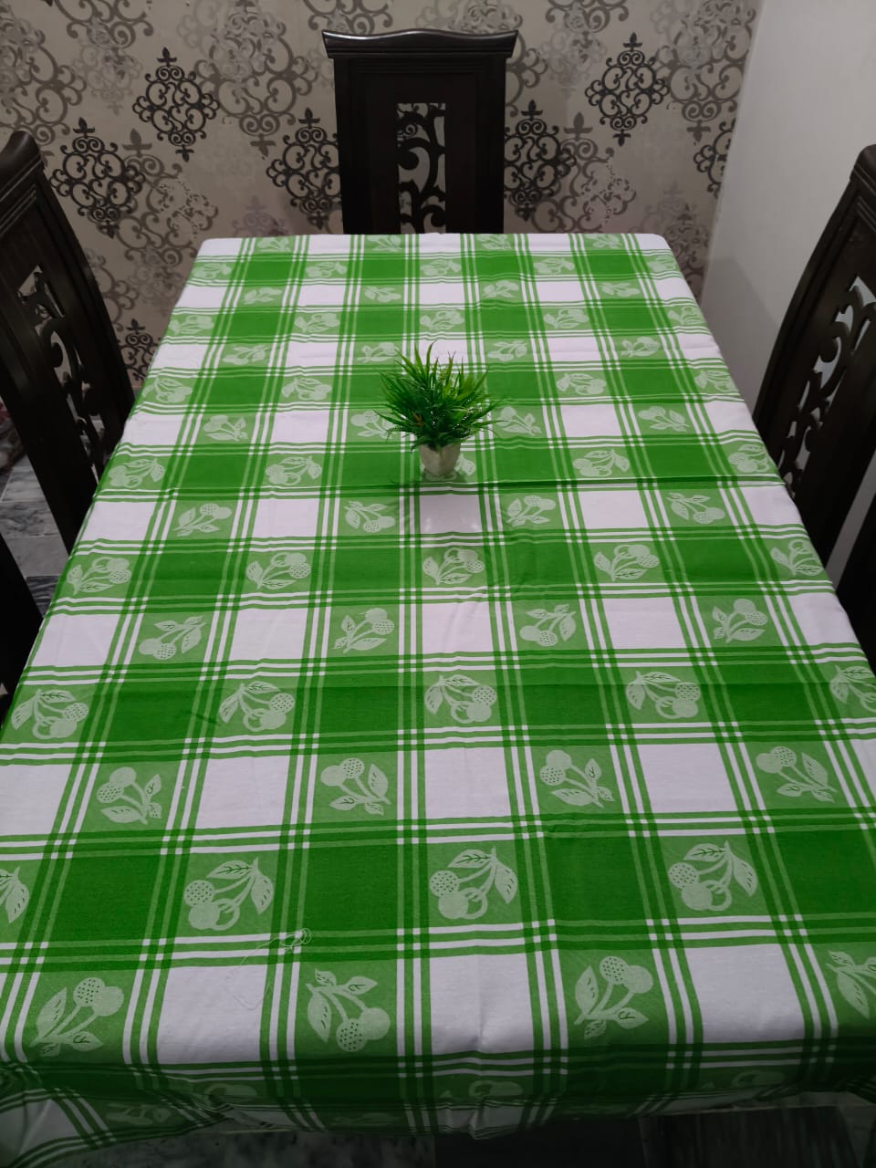 Dining Table Cover for 6 & 8 Seater Rectangle (60 x 90) | (60 x 100 ...