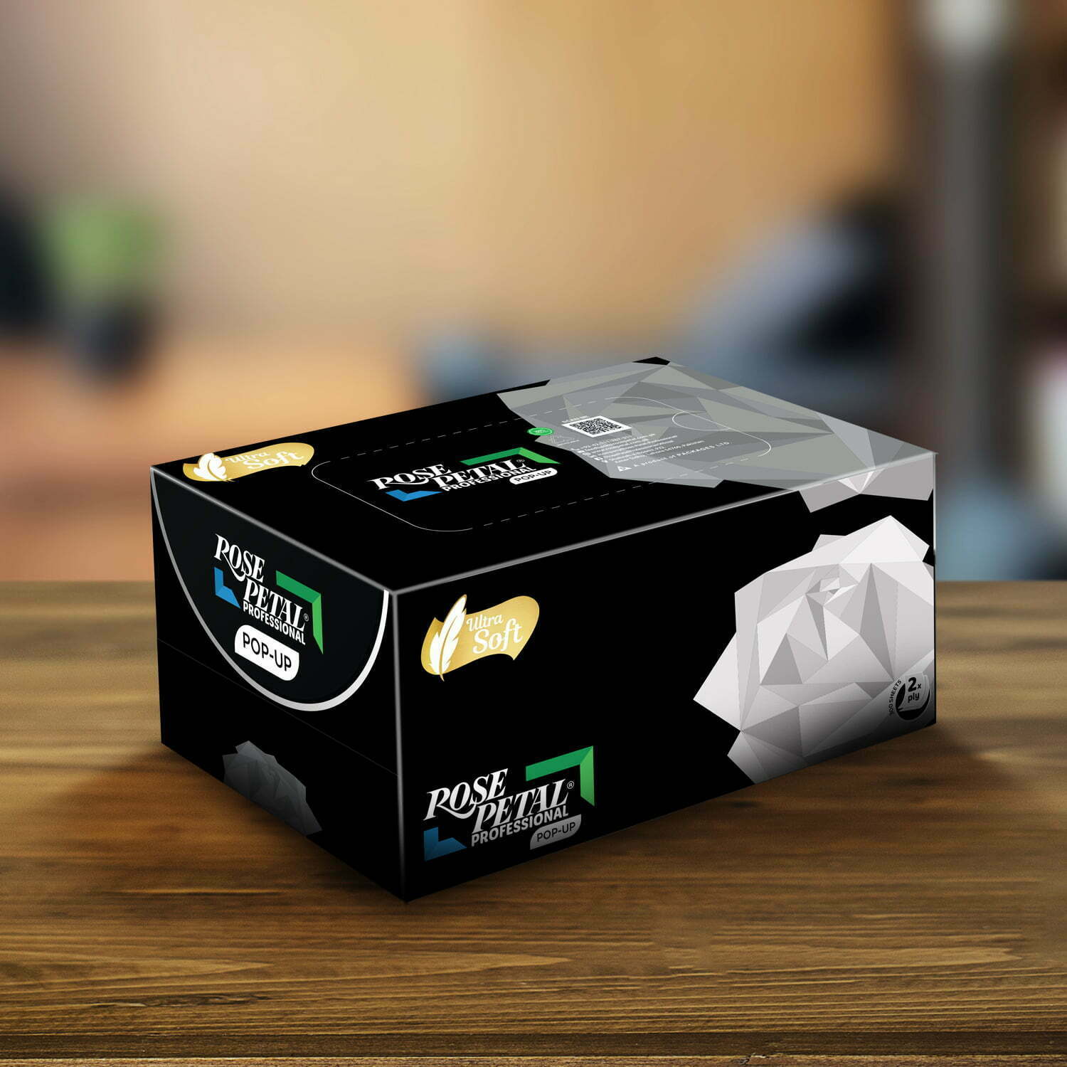 Rose Petal Luxury Ultrasoft Facial Tissues- Multicolor Tissues - Pop Up ...