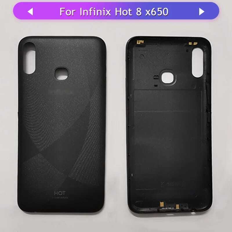 Infinix Hot 8 Back Cover Housing X650C X650B X650D Battery Door Back ...