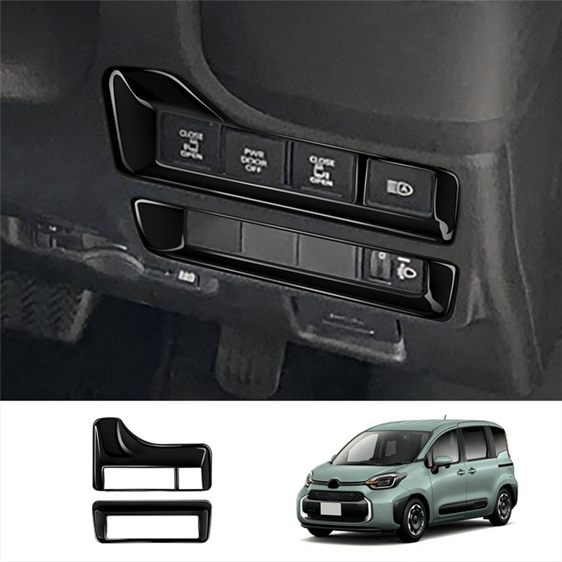 XHHDQES Car Multi-Function Button Decorative Frame Cover Trim for ...