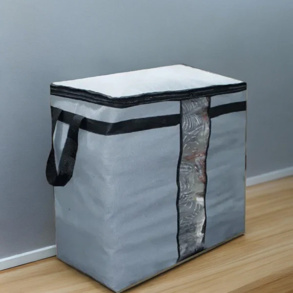Multipurpose Large Size Storage Bag In Grey Color 60 GSM | Daraz.pk