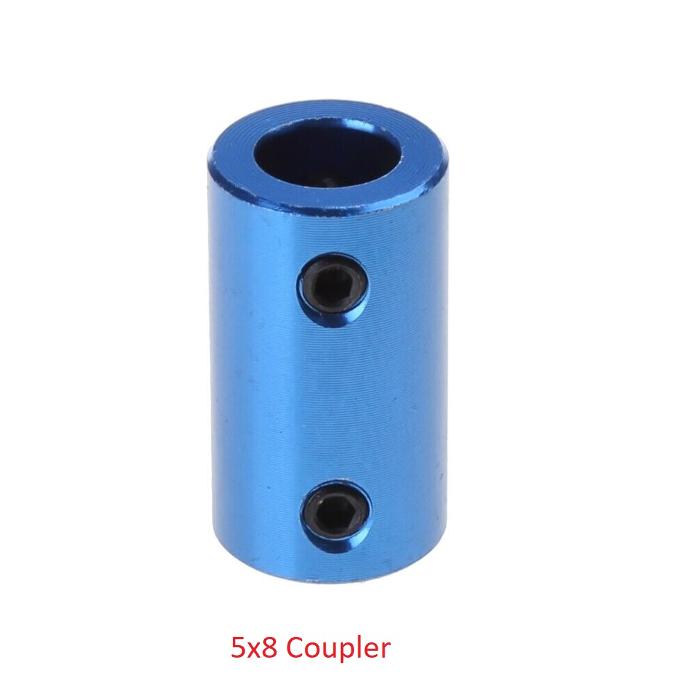 5x8mm Rigid Coupler - Precision Shaft Coupling for 3D Printers, CNC ...
