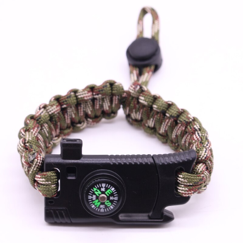 【Hengli jewelry story】Personality Color Outdoor Bracelet Camping Hiking ...