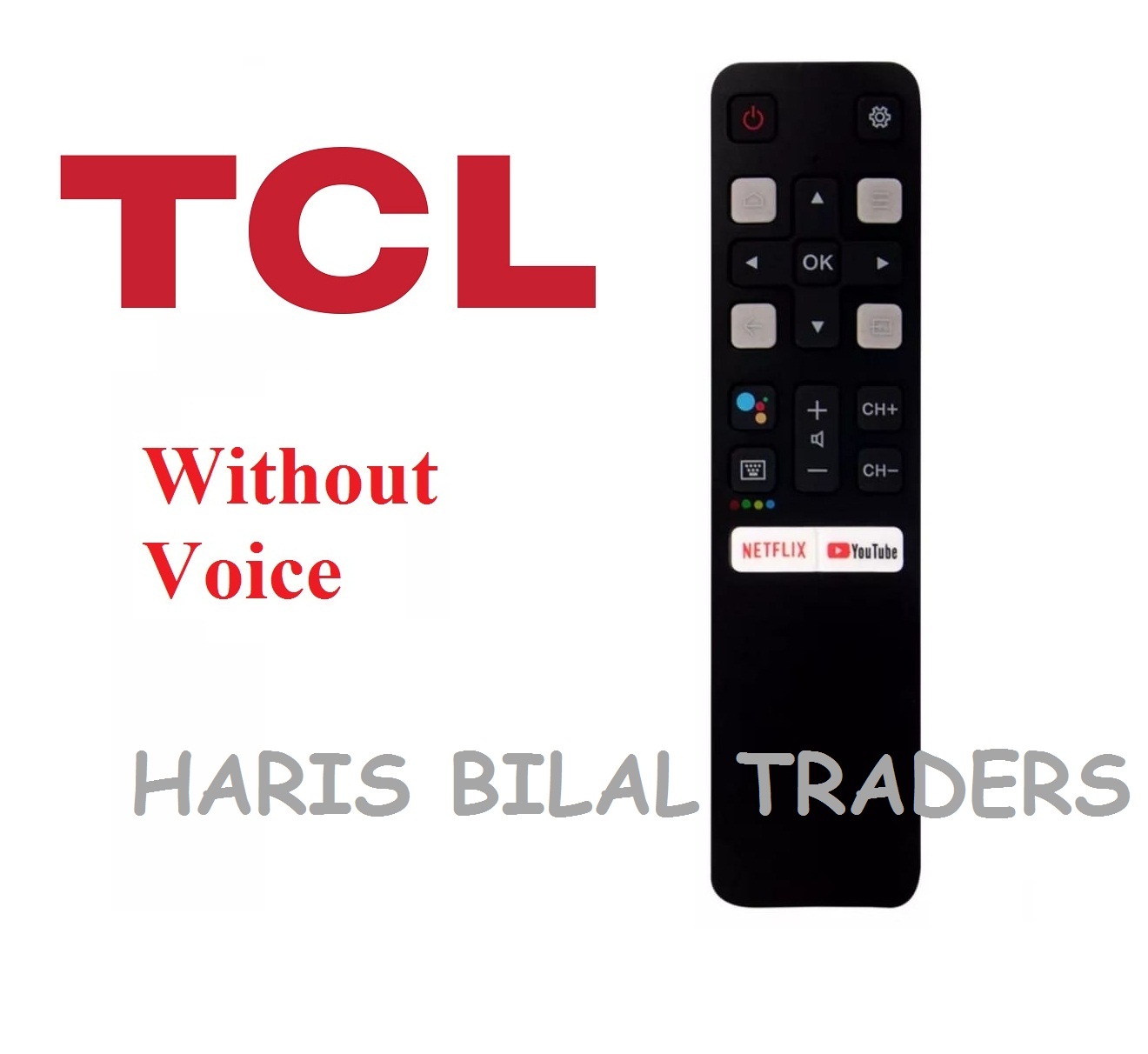 TCL Smart LED TV Remote Control Without Voice Command With Netflex and ...