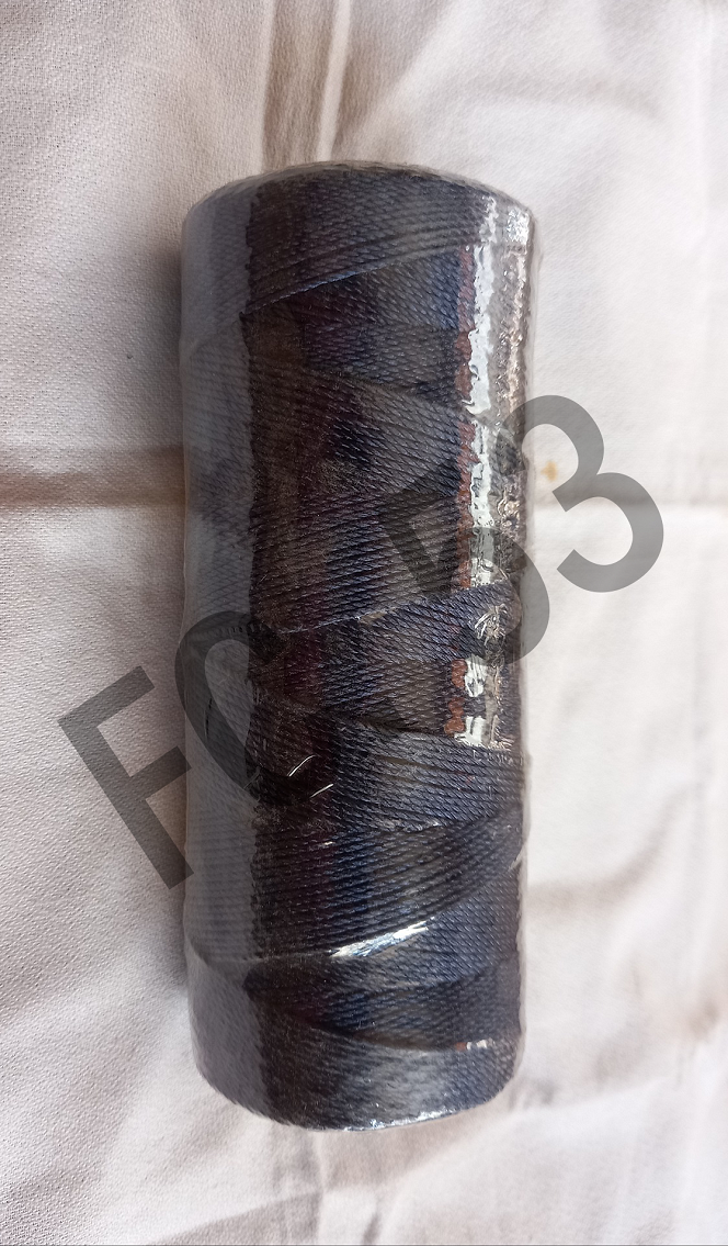 Polyester Yarn (Qureshia Thread - 24 No) - Navy Blue Parachute Thread ...