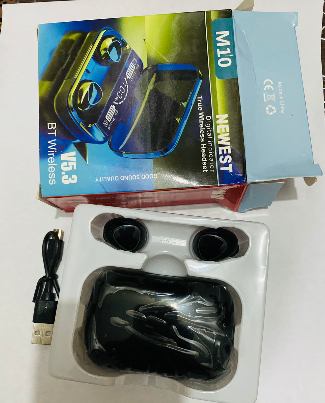 Wireless M10 Earbuds airpods | Daraz.pk