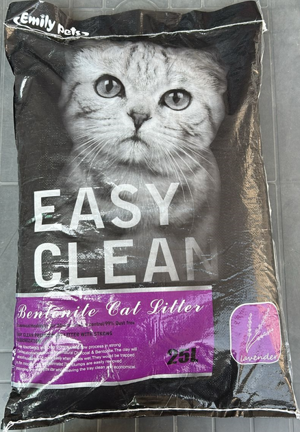 Cat Litter Easy Clean by Emily Pets-25L-Lavender(Imported) | Daraz.pk
