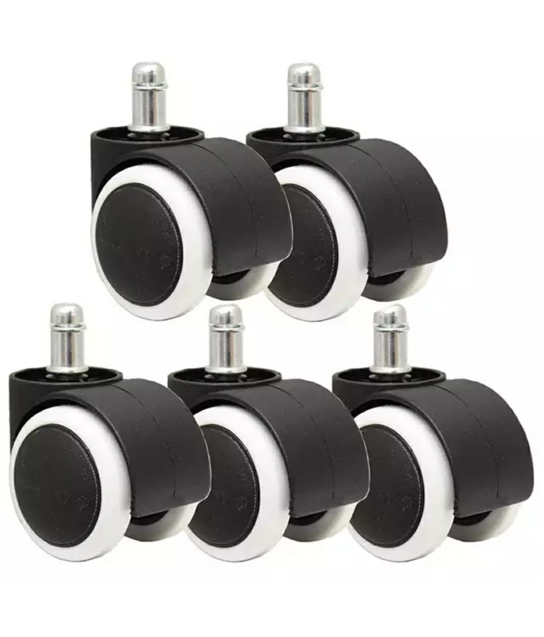 wheels / casters - set of 5 - all kinds of revolving chairs office ...