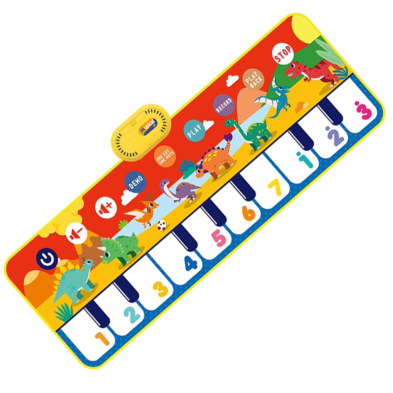 Coolplay 110x36cm Musical Piano Mat for Kids Toddlers Floor Keyboard ...