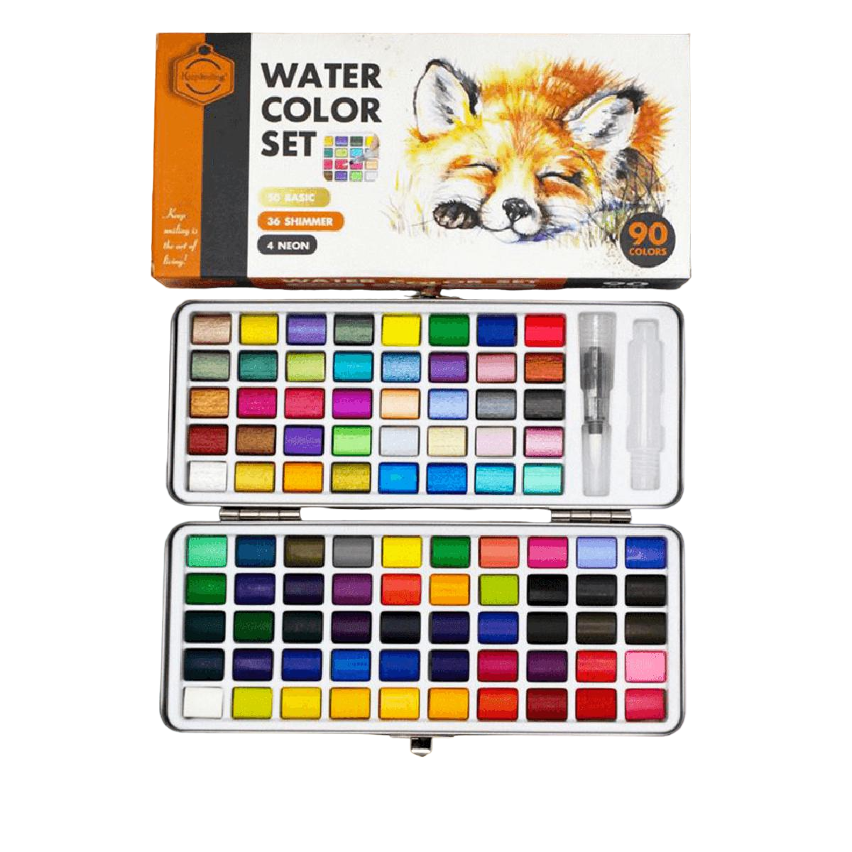 50 / 72 / 90 Keep Smiling Solid Watercolor Cake Set | Daraz.pk