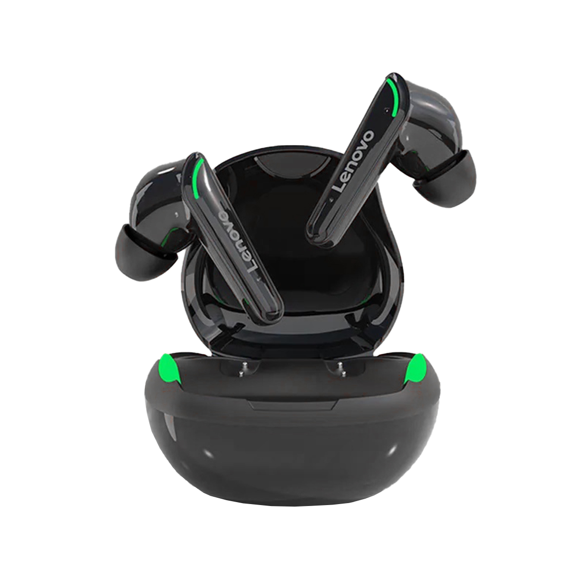 Lenovo XT92 Gaming Earbuds Bluetooth 5.1 True Wireless Earbuds with Mic Noise Reduction Earhooks ...