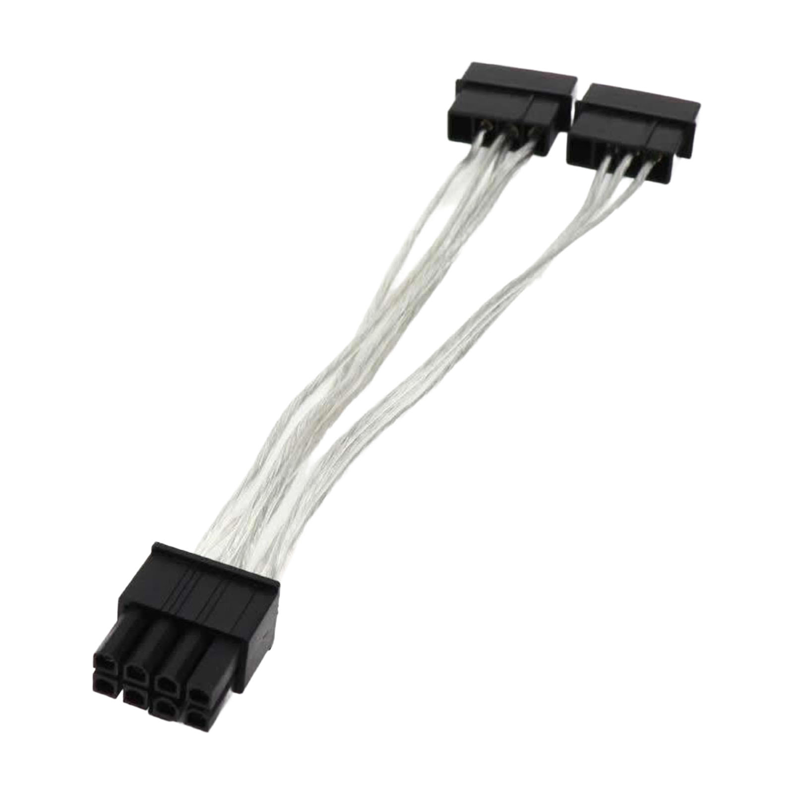 Power Adapter Cable Safe Dual 4Pin to 8Pin Graphics Video Card Power ...