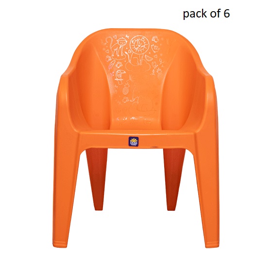 Boss Chair BP-629 (Pack of 6) baby maharani chair full plastic | Daraz.pk